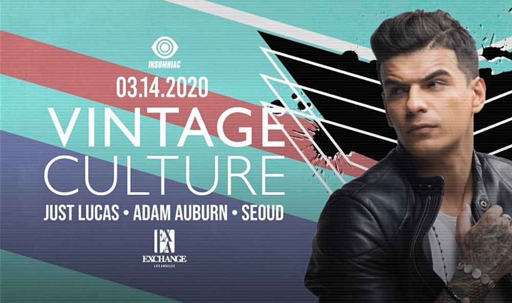 Win 2 tickets to Vintage Culture at Exchange LA! | Spinnin' Records